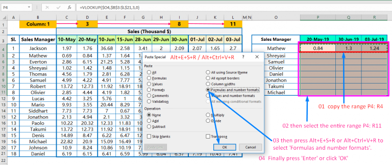 04 Best Ways : How to Use Multiple Columns VLOOKUP in Excel | Advance ...