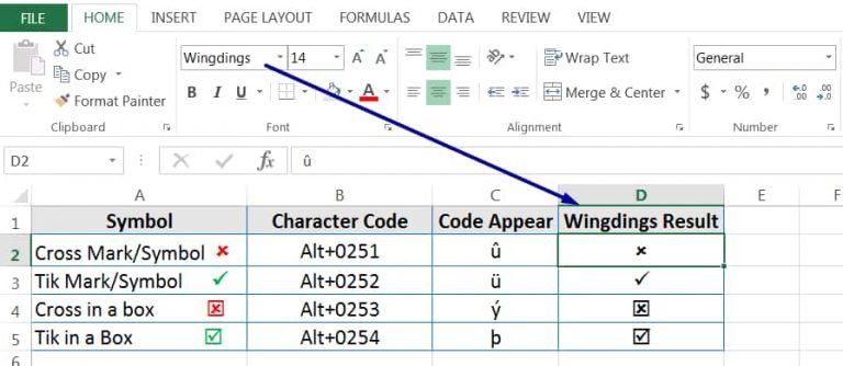 How To Use Excel Symbol (Degree Symbol, Check Mark Symbol)